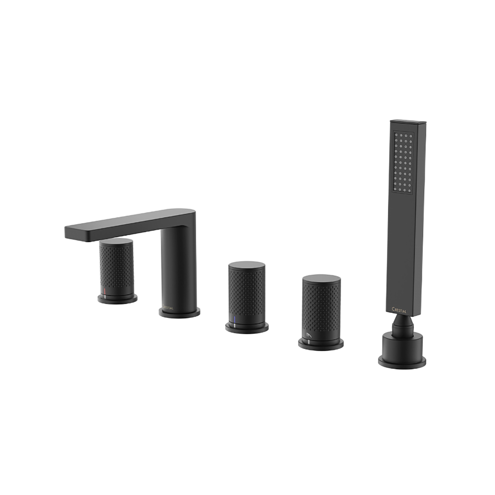 LINEA Collection C20550K 5-Hole Bath Shower Mixer – CRESTIAL Wasser Musik